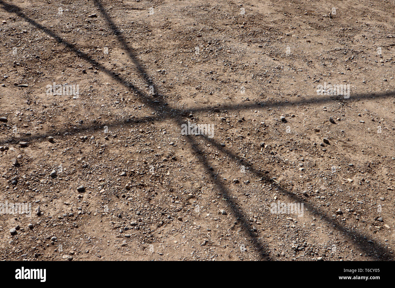 Shadow of a metal structure Stock Photo - Alamy