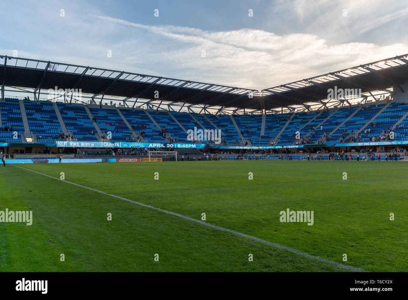 SAN JOSE, CALIFORNIA - APRIL O6: Avaya Stadium The New Home Of The San ...
