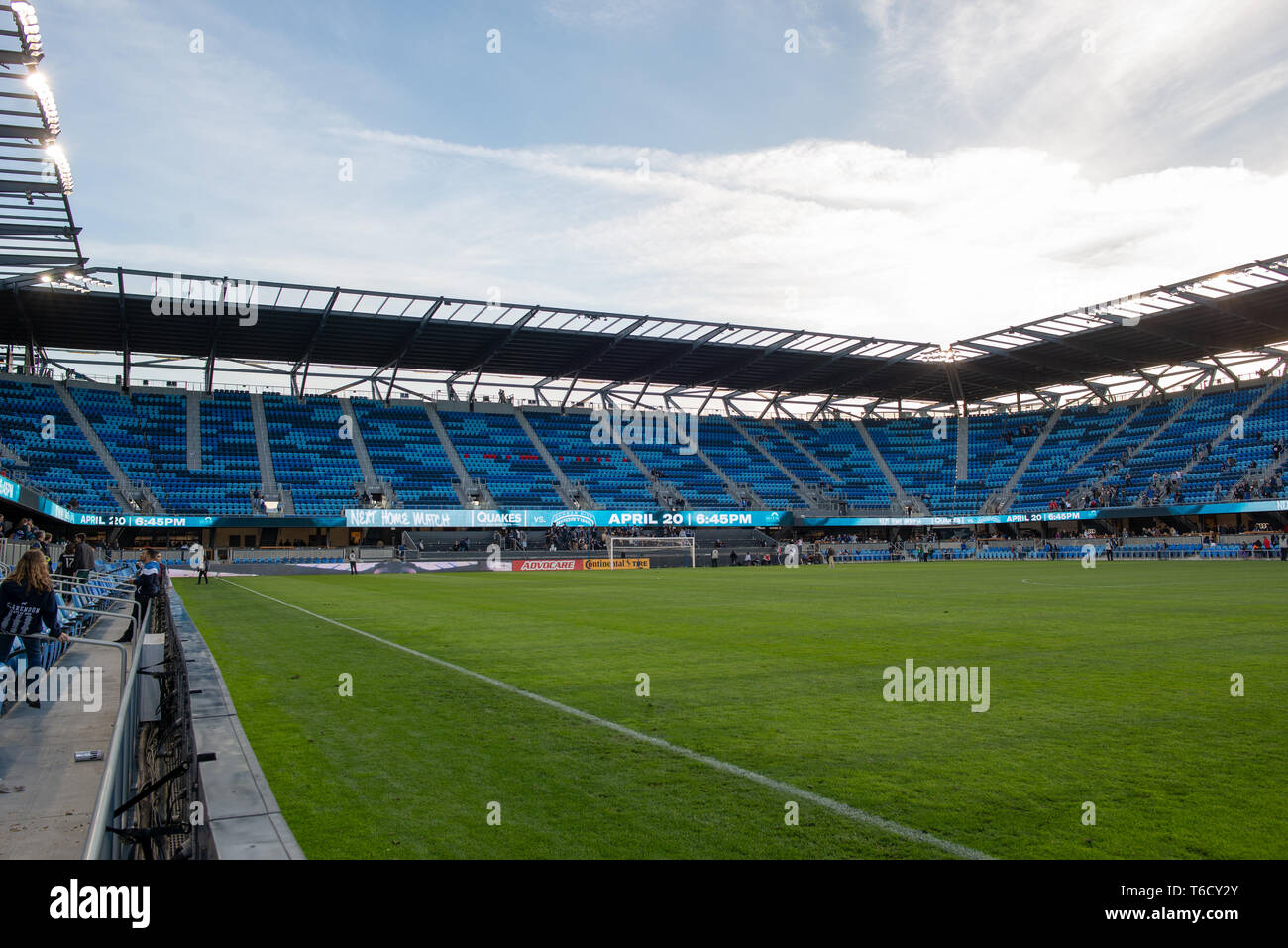 SAN JOSE, CALIFORNIA - APRIL O6: Avaya Stadium The New Home Of The San ...