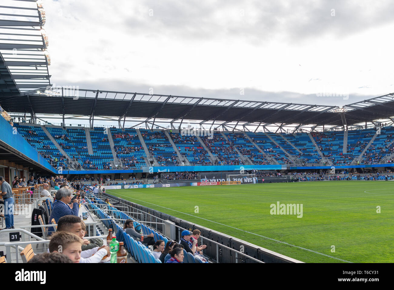 SAN JOSE, CALIFORNIA - APRIL O6: Avaya Stadium The New Home Of The San ...