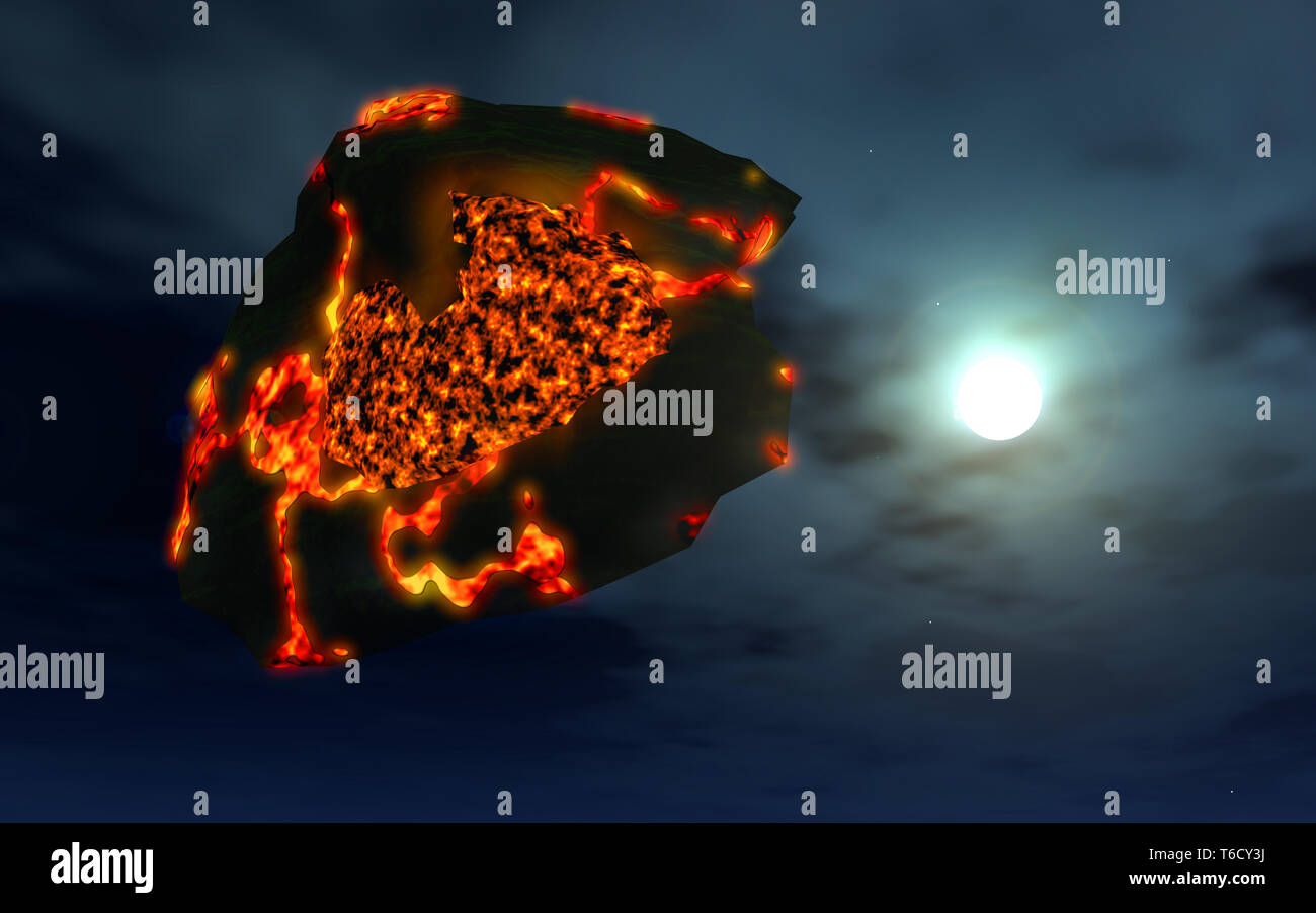 Meteorite falling star sky hi-res stock photography and images - Alamy