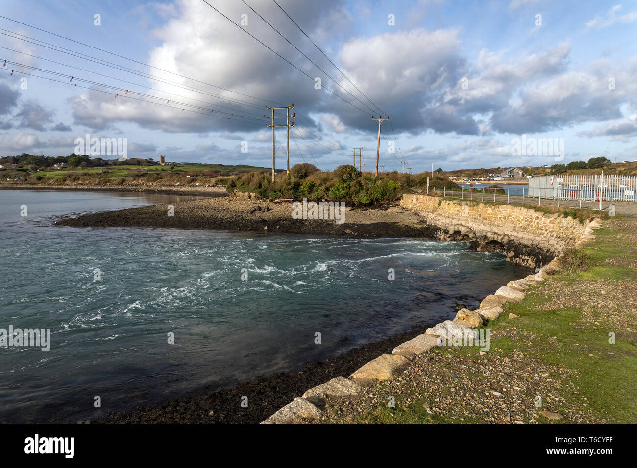 Carnsew; Hayle; Cornwall; UK Stock Photo - Alamy