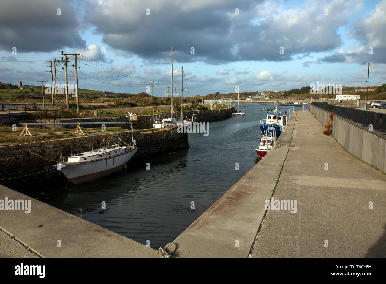 Carnsew; Hayle; Cornwall; UK Stock Photo - Alamy
