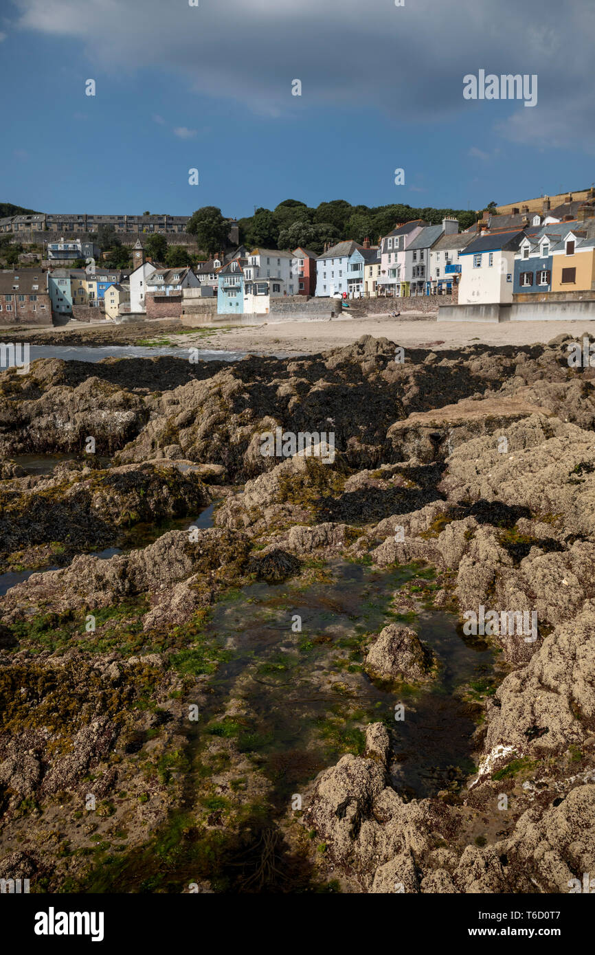 Kingsand; Rock Pools; Cornwall; UK Stock Photo - Alamy