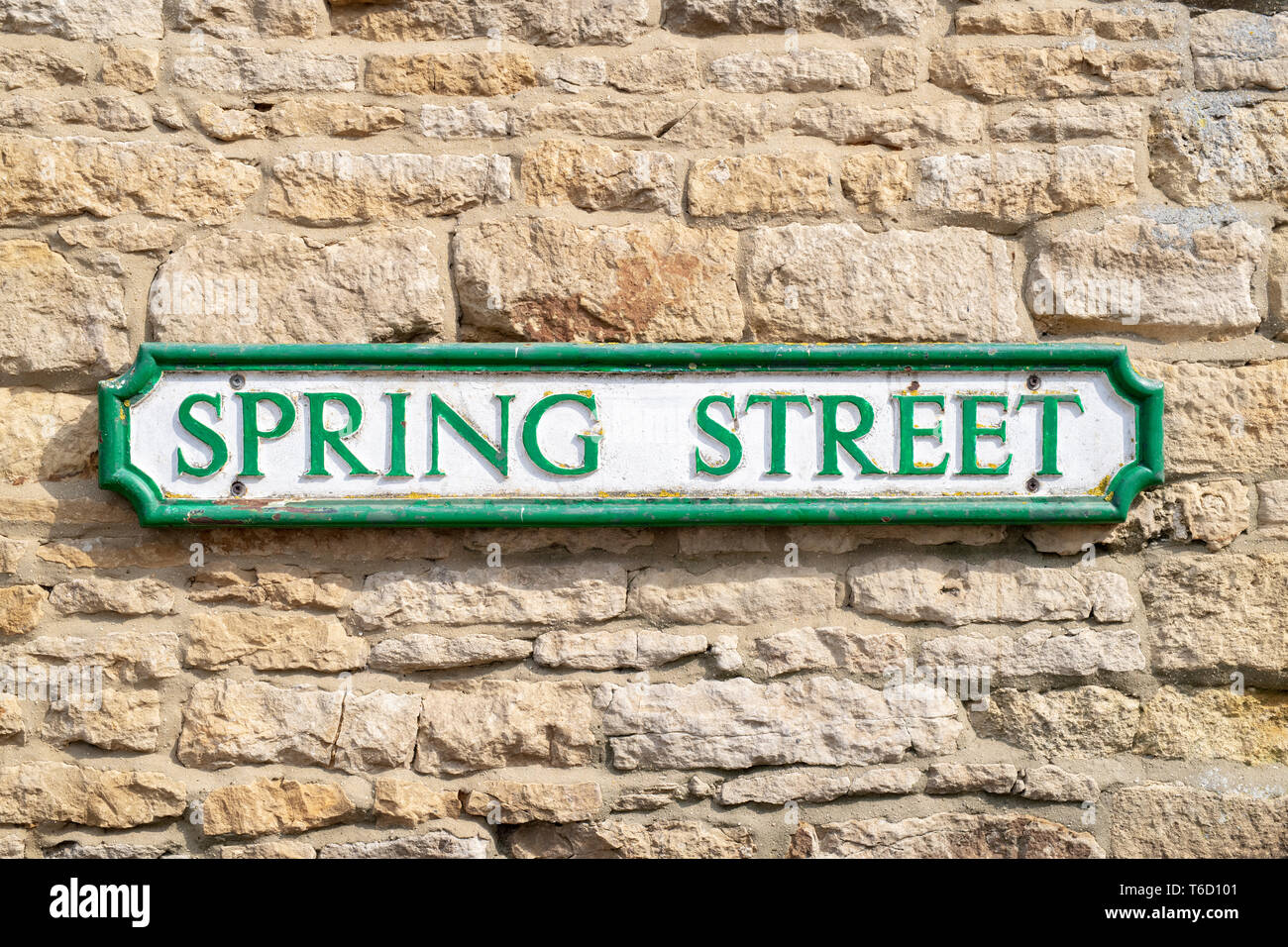 Cast iron street sign hi-res stock photography and images - Alamy