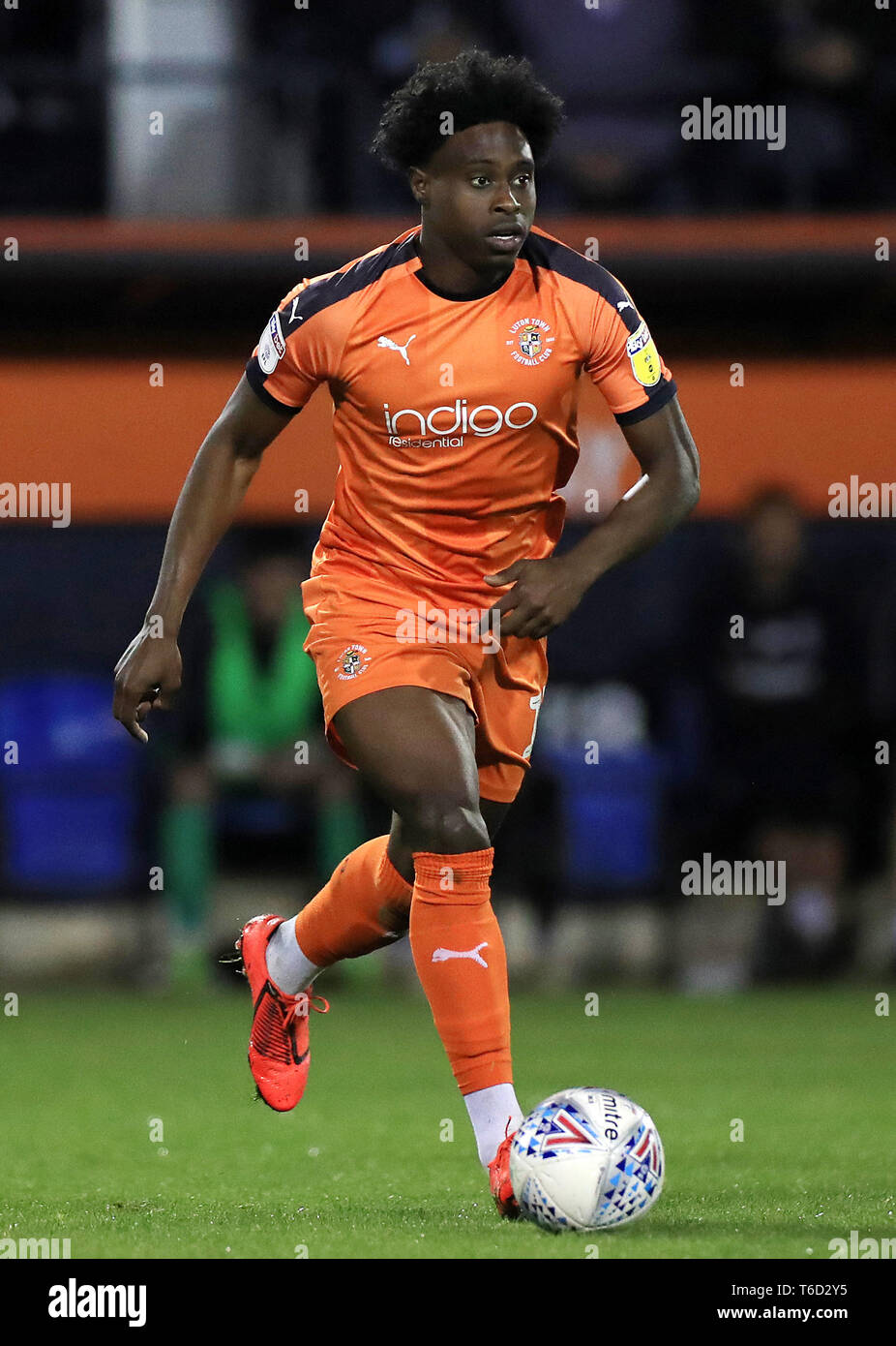 Luton Town's Pelly Ruddock Stock Photo - Alamy