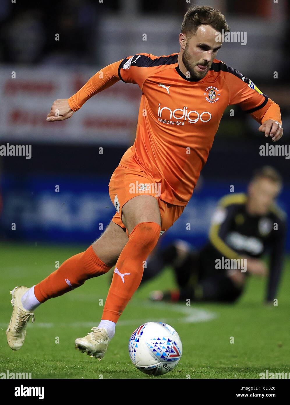 Luton Town's Andrew Shinnie Stock Photo - Alamy