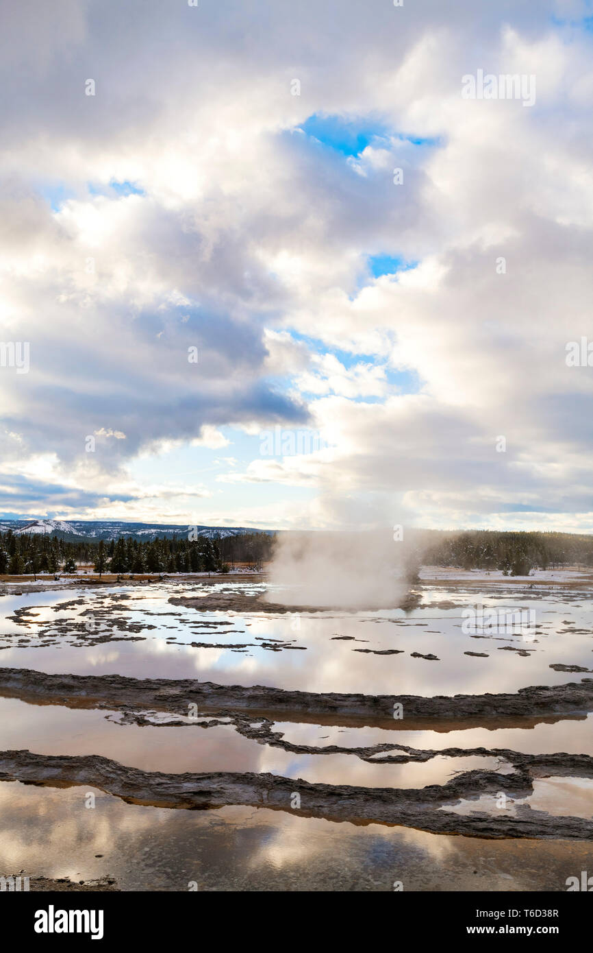 Firehole spring yellowstone hi-res stock photography and images - Alamy