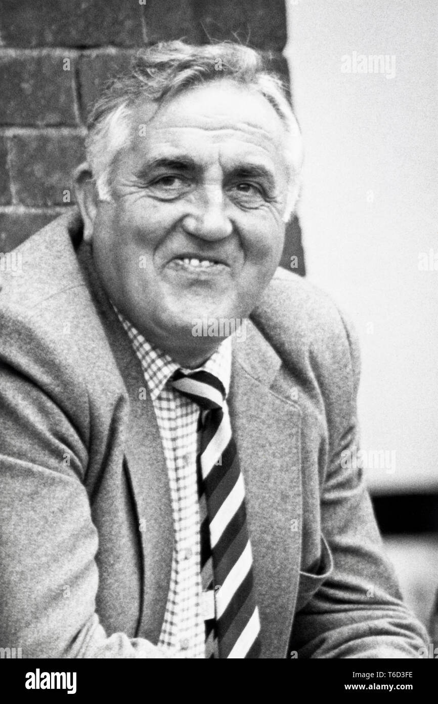 Legendary former rugby player & coach Ray Prosser who played club rugby ...