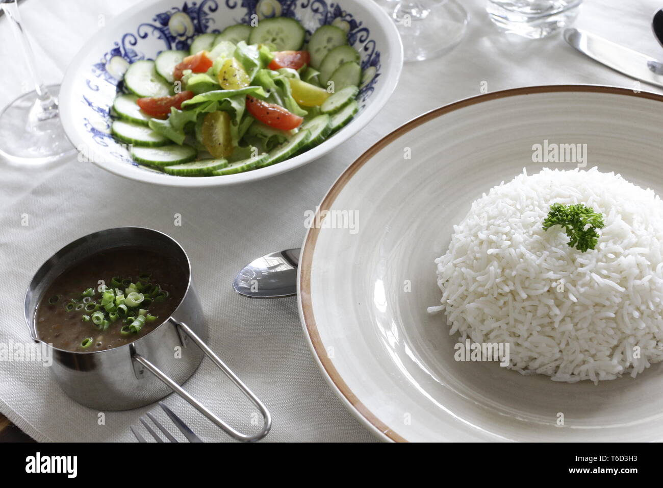 Versatile and tasty the rougaille is a creole specialty hi-res stock ...