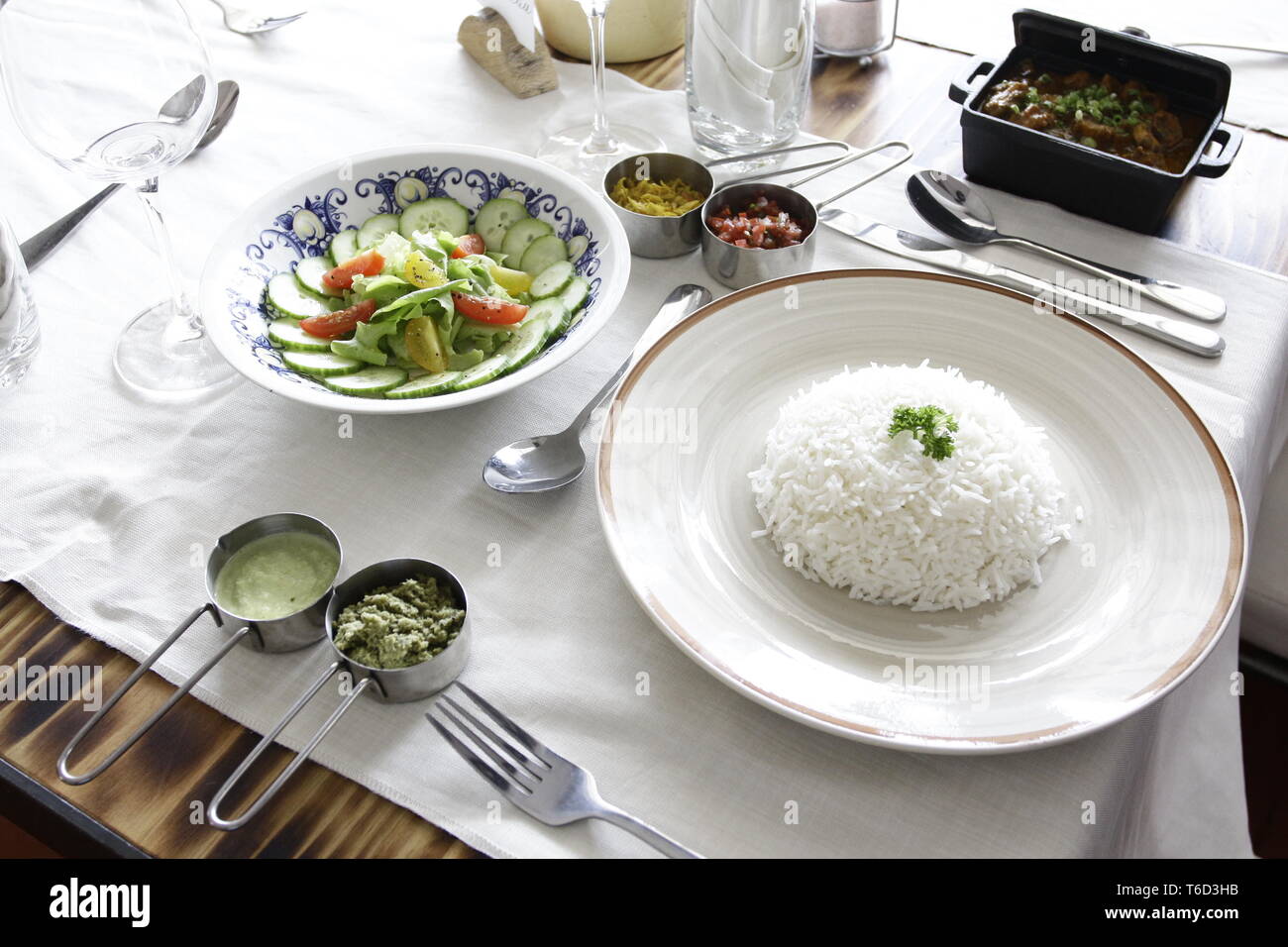 Versatile and tasty the rougaille is a creole specialty hi-res stock ...