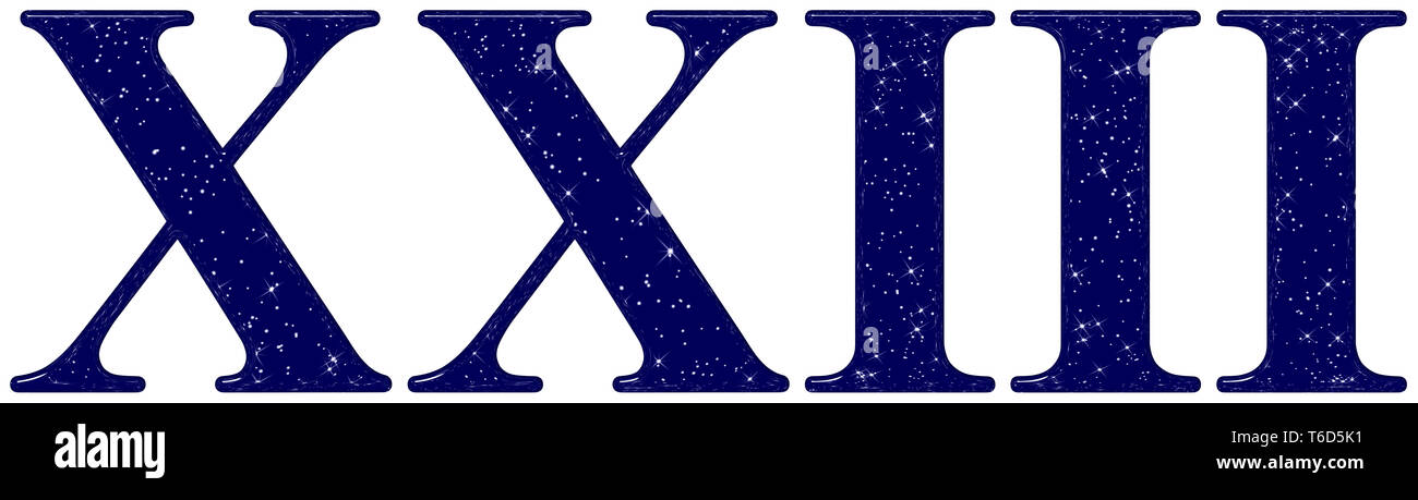 Xxiii Roman Numerals Numerals And Numeral Systems | Examples & Symbols