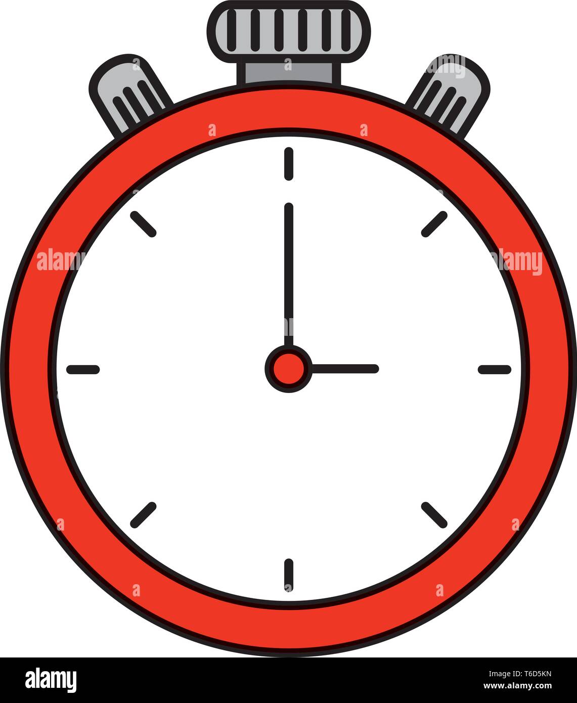 chronometer timer isolated icon Stock Vector Image & Art - Alamy