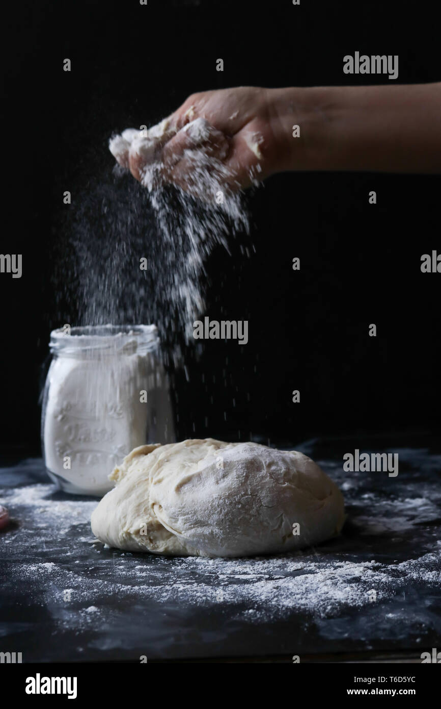 Prepare the dough hi-res stock photography and images - Alamy