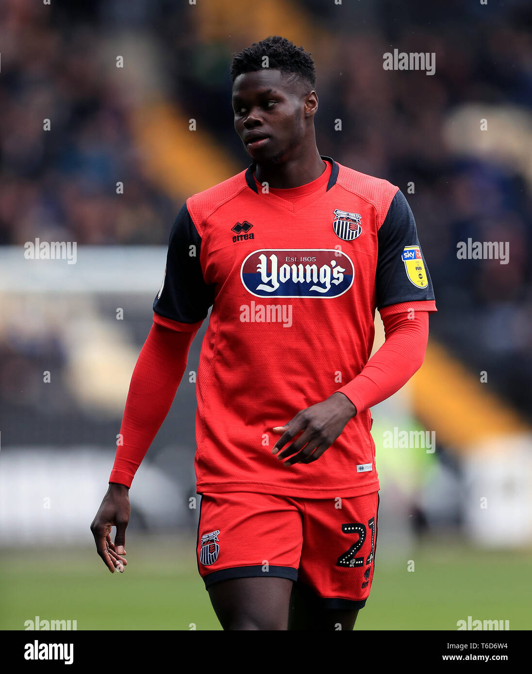 Ahkeem Rose, Grimsby Town Stock Photo - Alamy