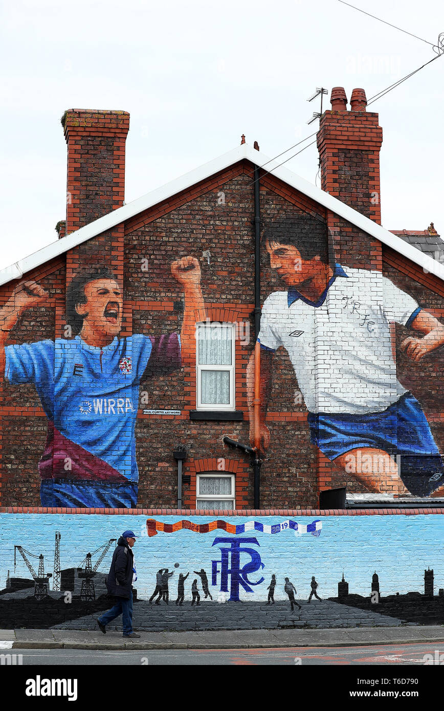 Mural prenton park hi-res stock photography and images - Alamy