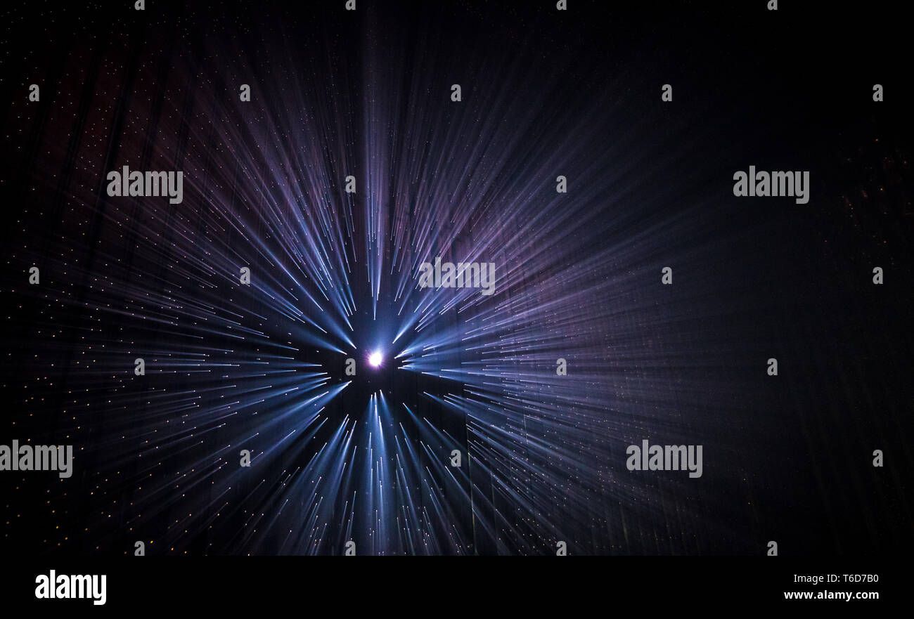 Light burst explosion in space hi-res stock photography and images - Alamy