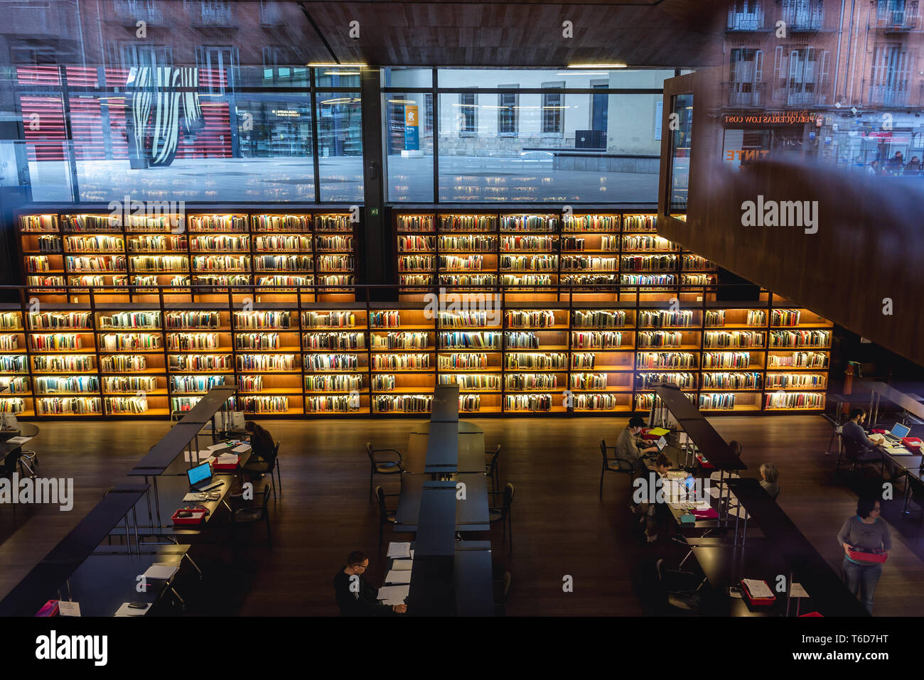 Library in Museo Nacional Centro de Arte Reina Sofia - Queen Sofia ...