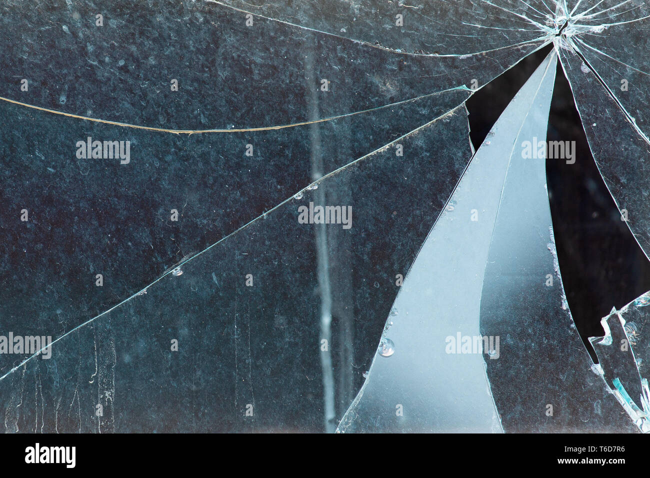 broken glass, background of cracked window criminal concept Stock Photo ...