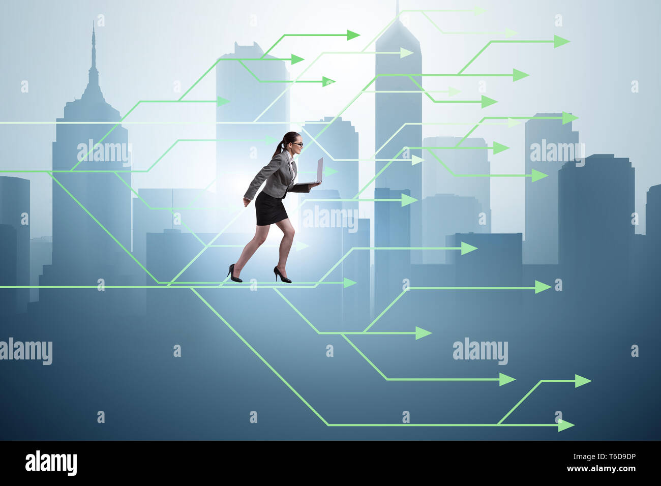 Choosing different paths hi-res stock photography and images - Alamy