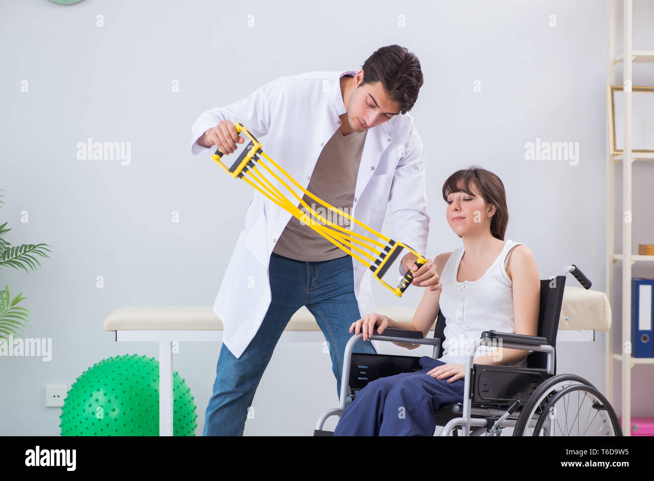 Patient recovering in hospital after injury trauma Stock Photo - Alamy