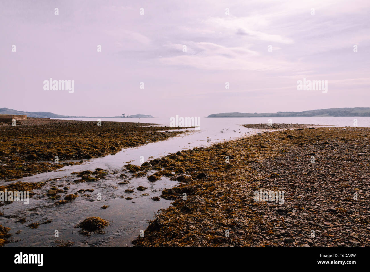 Fairlie Village to Largs Town Coastline Scotland 4 Stock Photo - Alamy