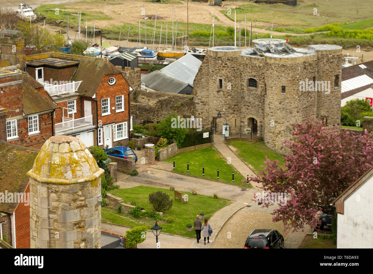 Rye aerial hi-res stock photography and images - Alamy
