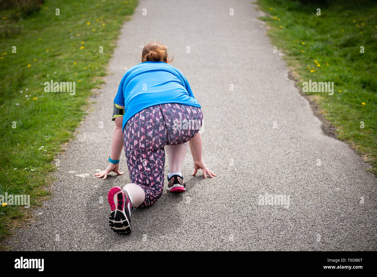 Beautiful woman 30s running hi-res stock photography and images - Alamy
