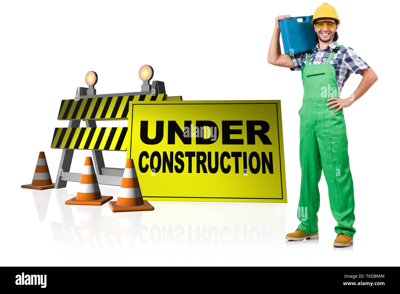 Concept of under construction for your webpage Stock Photo - Alamy