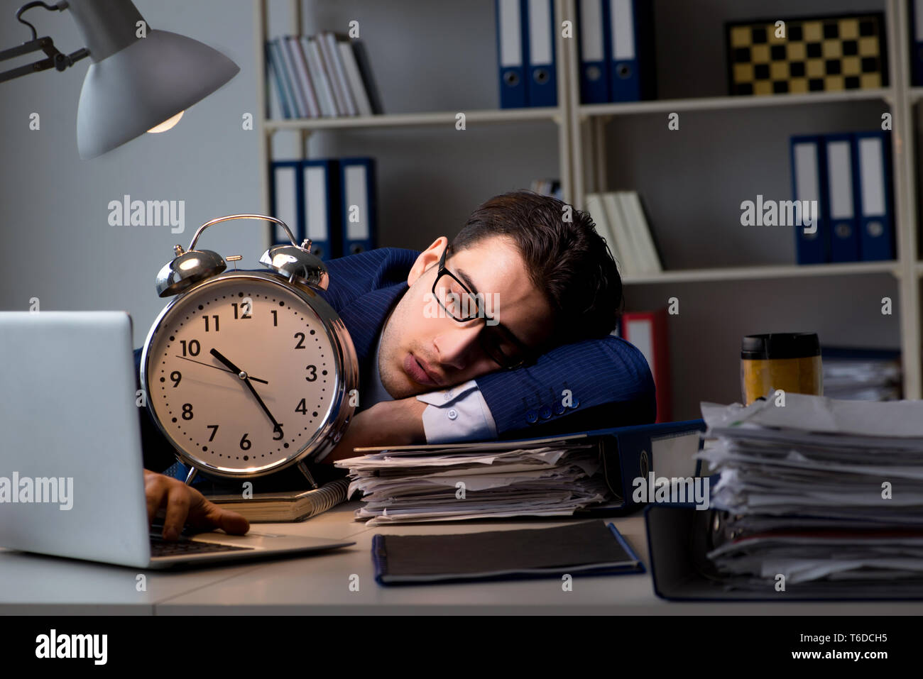 Employee sleeping during work hours hi-res stock photography and images ...