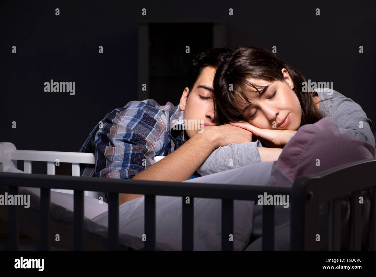 Sleepless night parent hi-res stock photography and images - Alamy