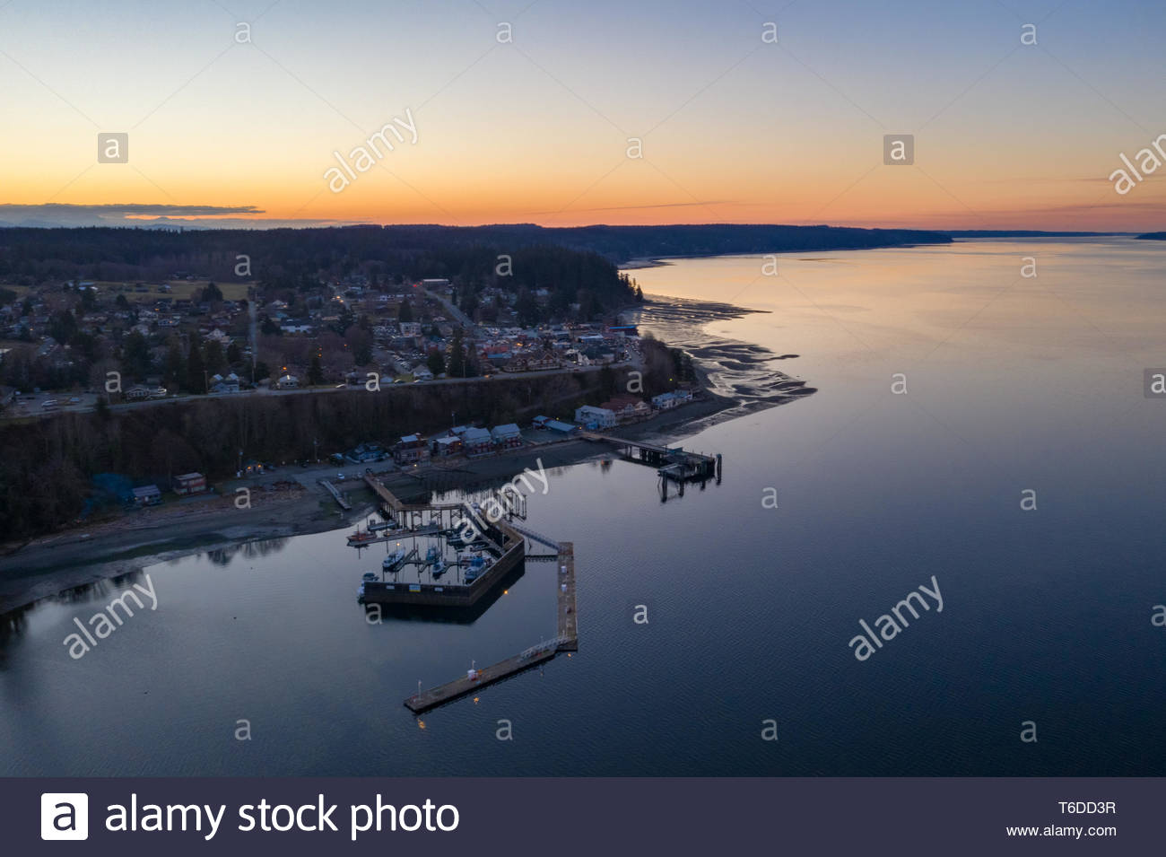 Puget Sound Aerial High Resolution Stock Photography and Images - Alamy