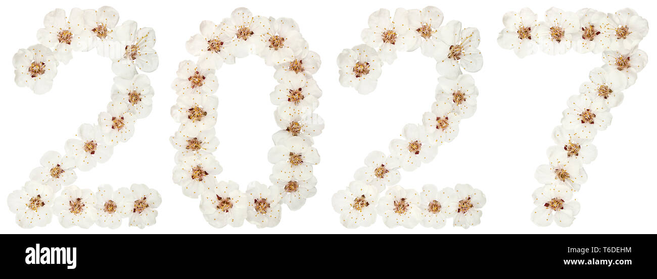 Number 2027 Cut Out Stock Images & Pictures - Alamy