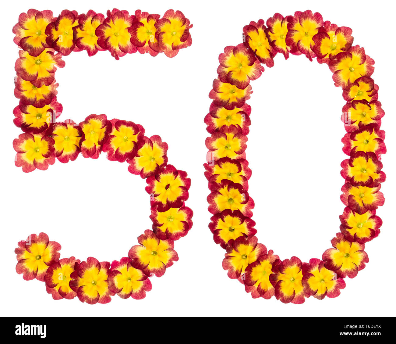 Numeral 50 fifty isolated on hi-res stock photography and images - Alamy