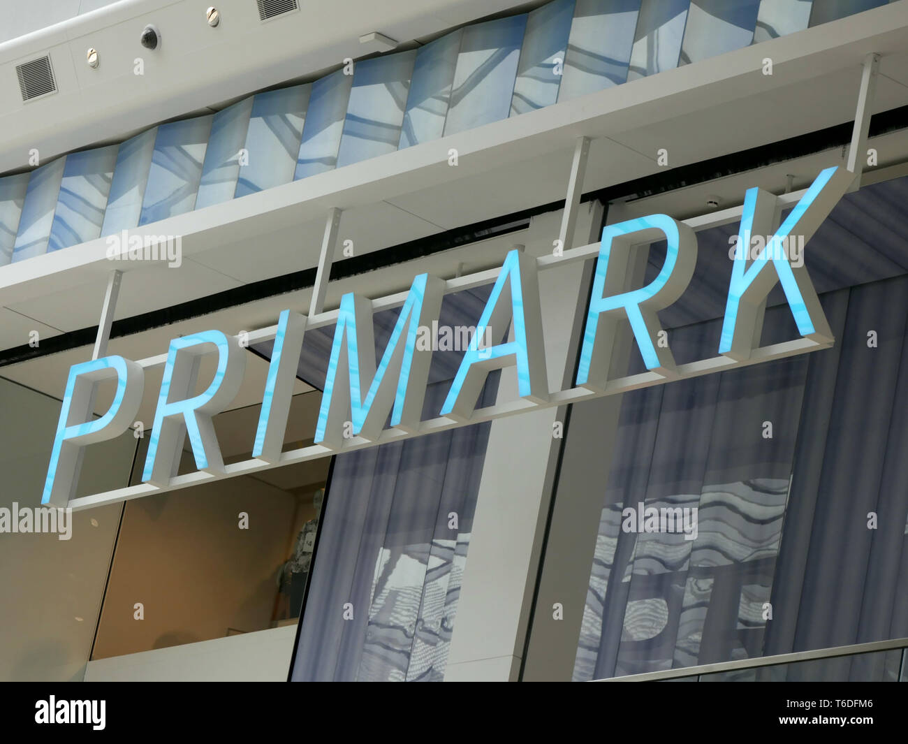 Primark sign at Westfield, White City, London , UK Stock Photo - Alamy