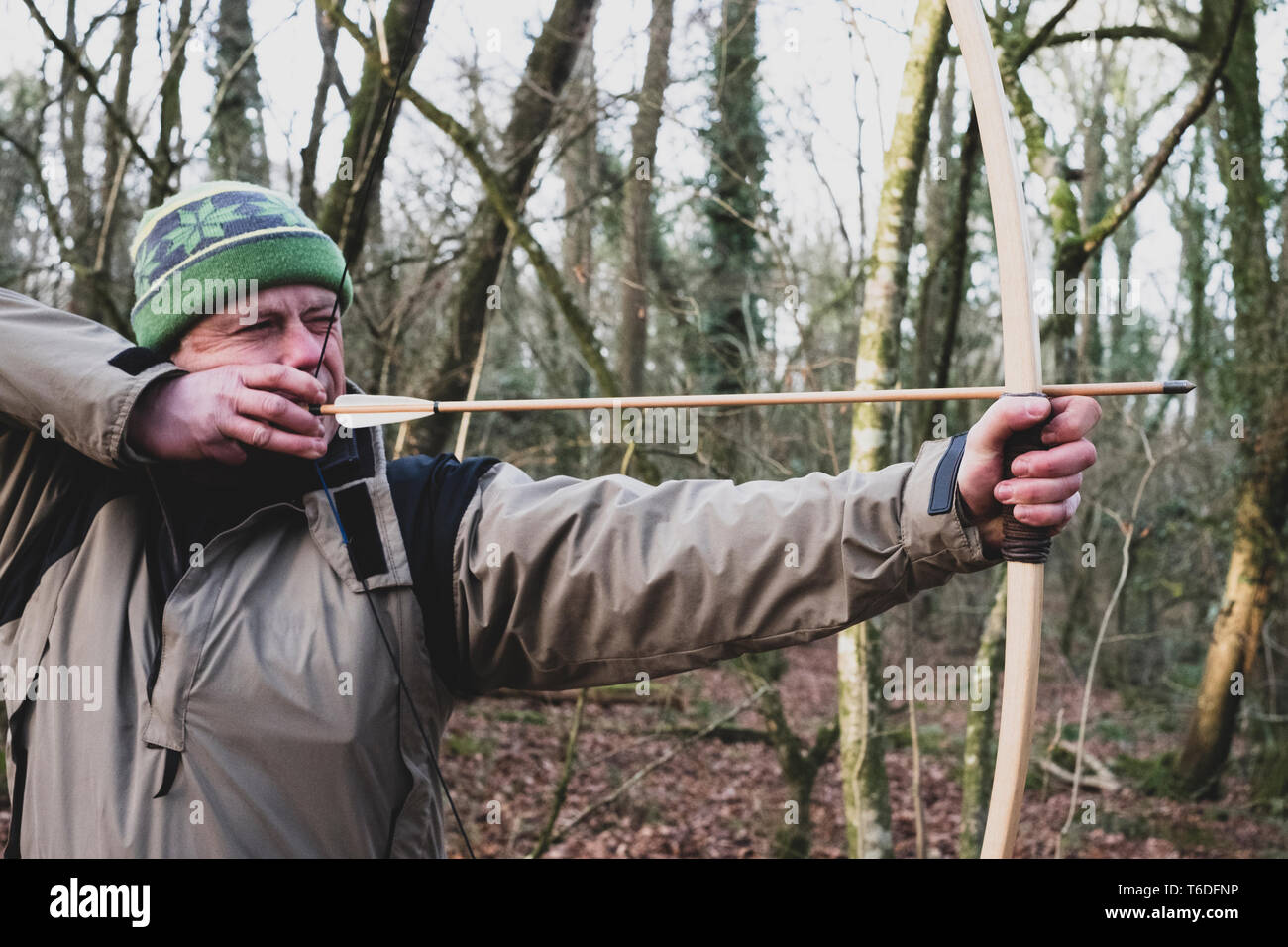 Close up man in wilderness hi-res stock photography and images - Alamy