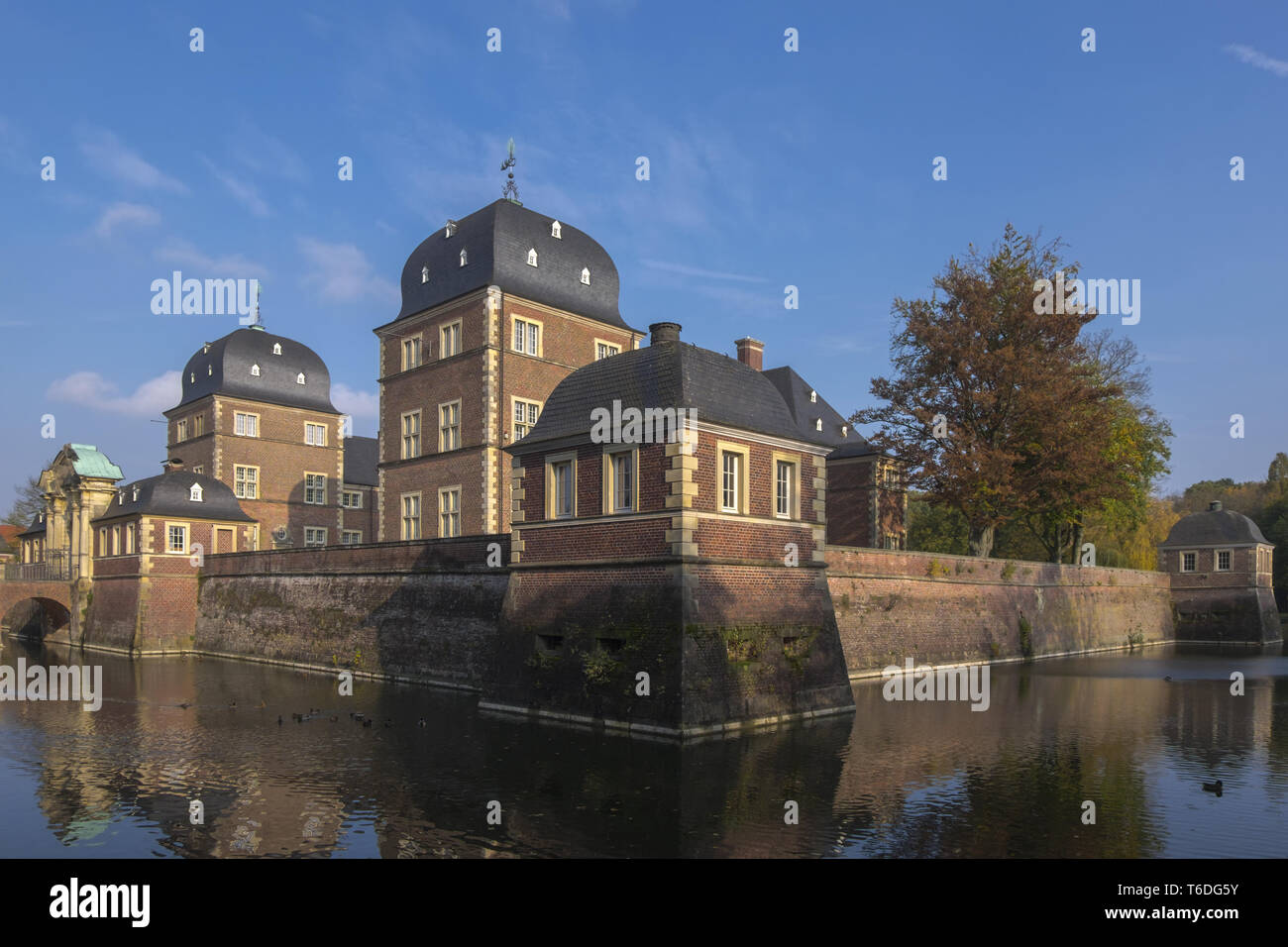 Baroque castle Ahaus Stock Photo - Alamy