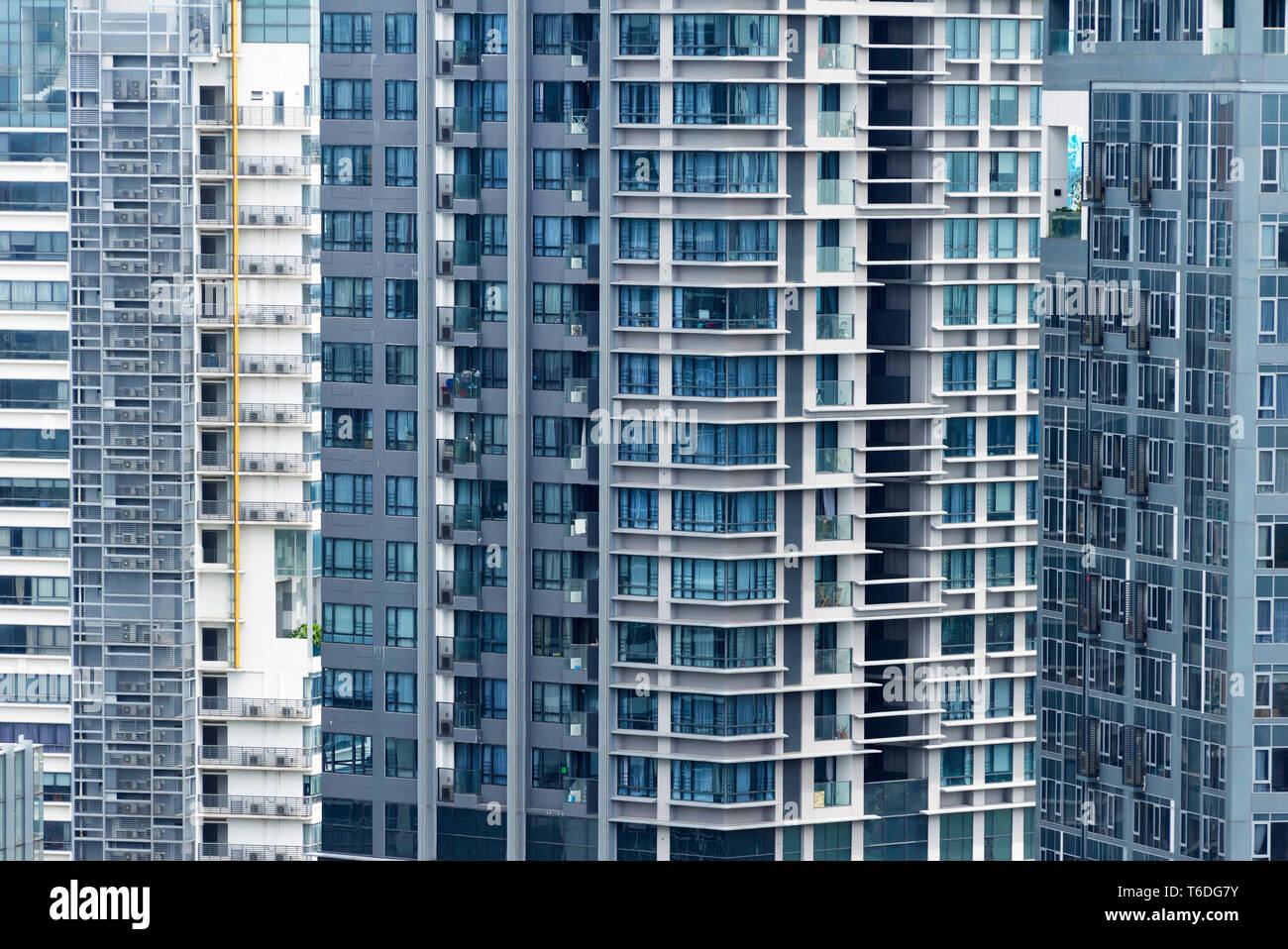 Apartment buildings in Singapore. Background Stock Photo - Alamy