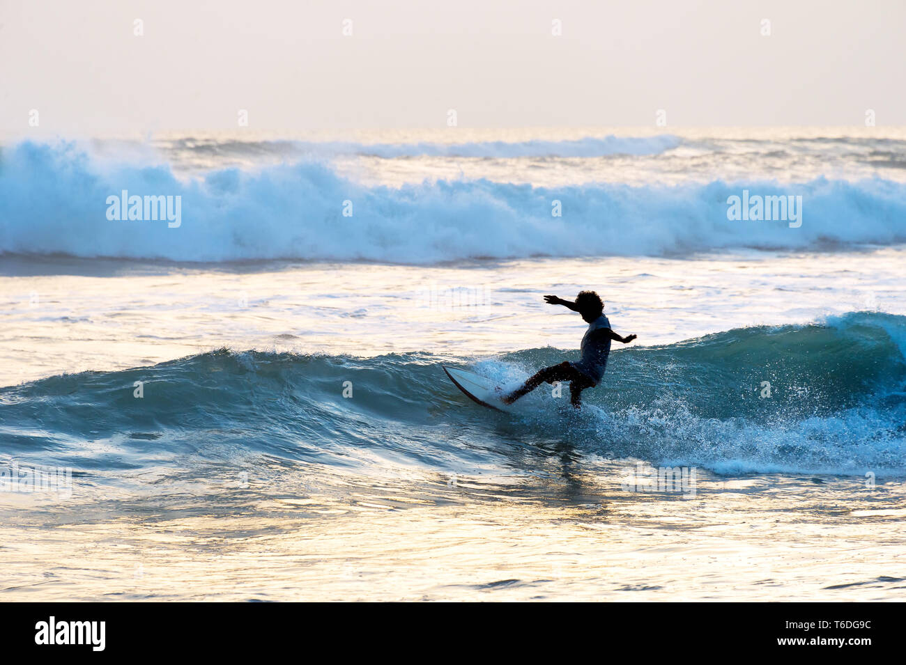 Man surf in the ocean Stock Photo - Alamy
