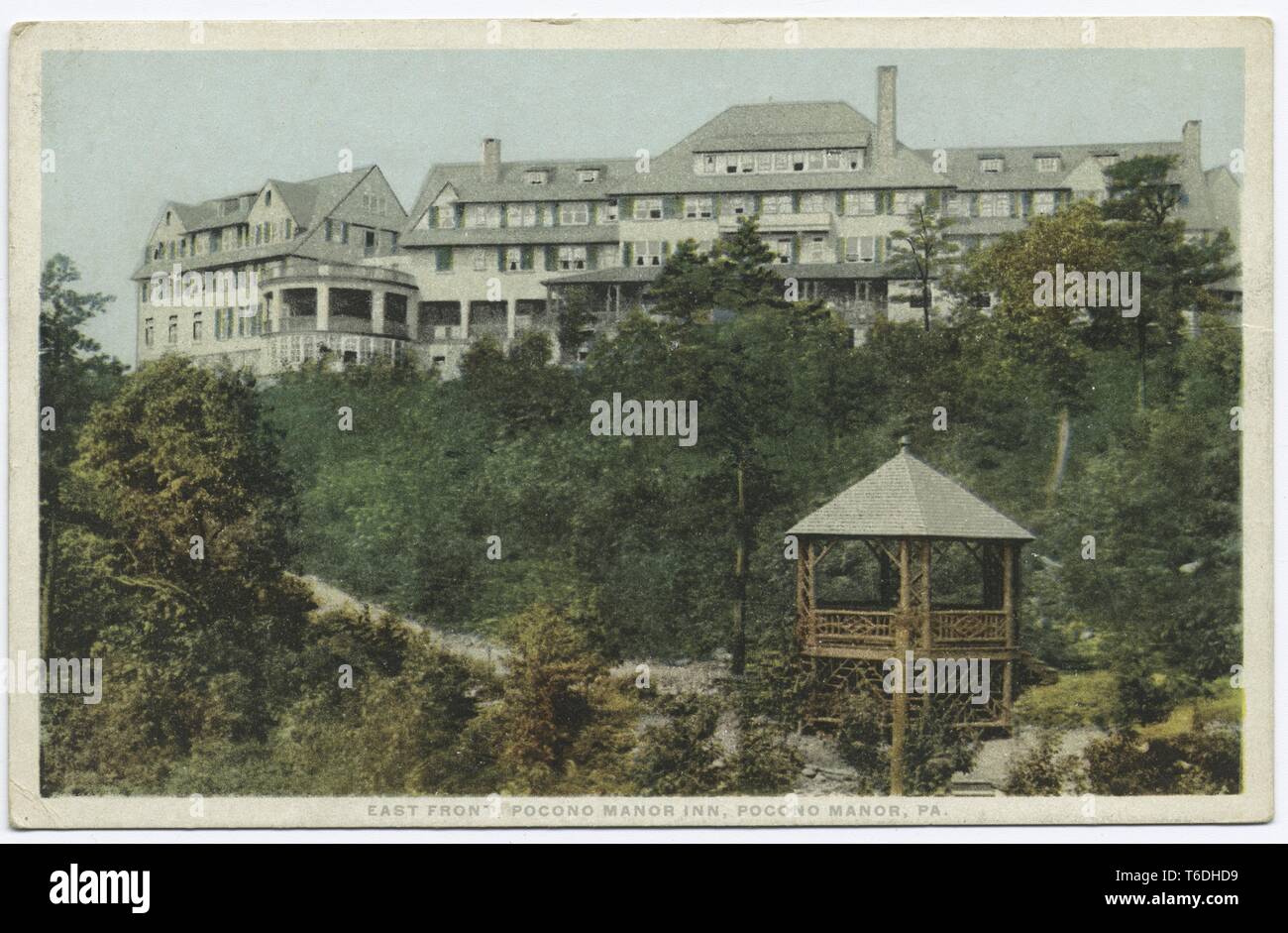 Grounds of the pocono manor inn hi-res stock photography and images - Alamy