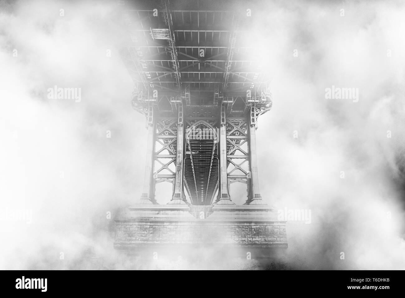 Top view of bridge Black and White Stock Photos & Images - Alamy