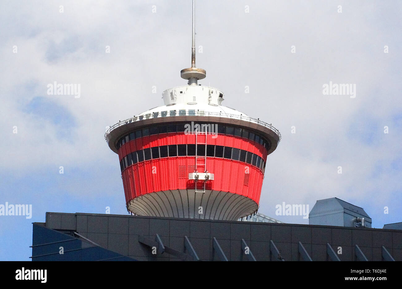 The Calgary Tower in Downtown Calgary, Alberta is alive and vibrant and ...