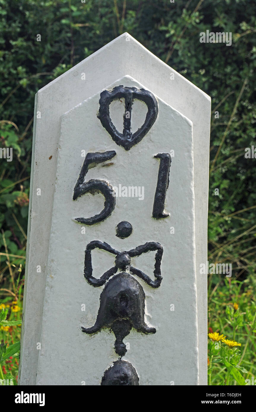 Mile stone hi-res stock photography and images - Alamy