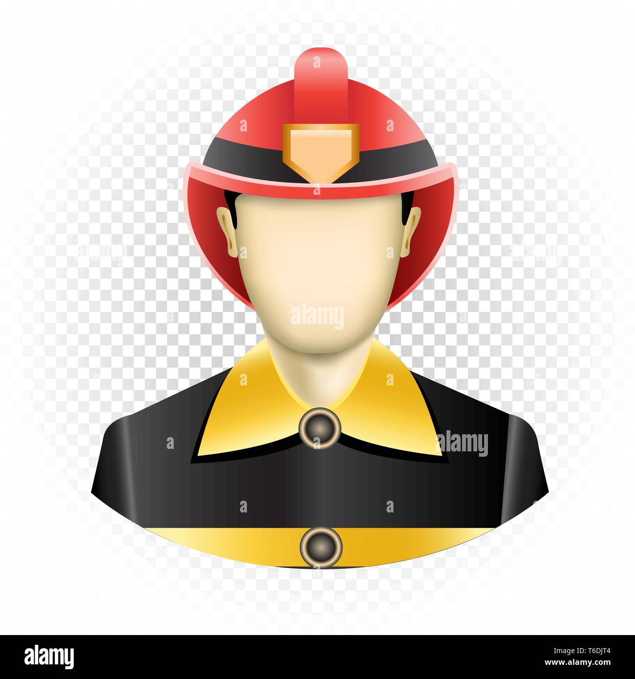 human template firefighter Stock Vector Image & Art - Alamy