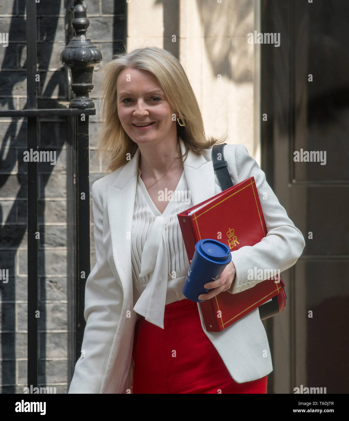 London, 30th April 2019. Elizabeth Truss, Chief Secretary to the ...