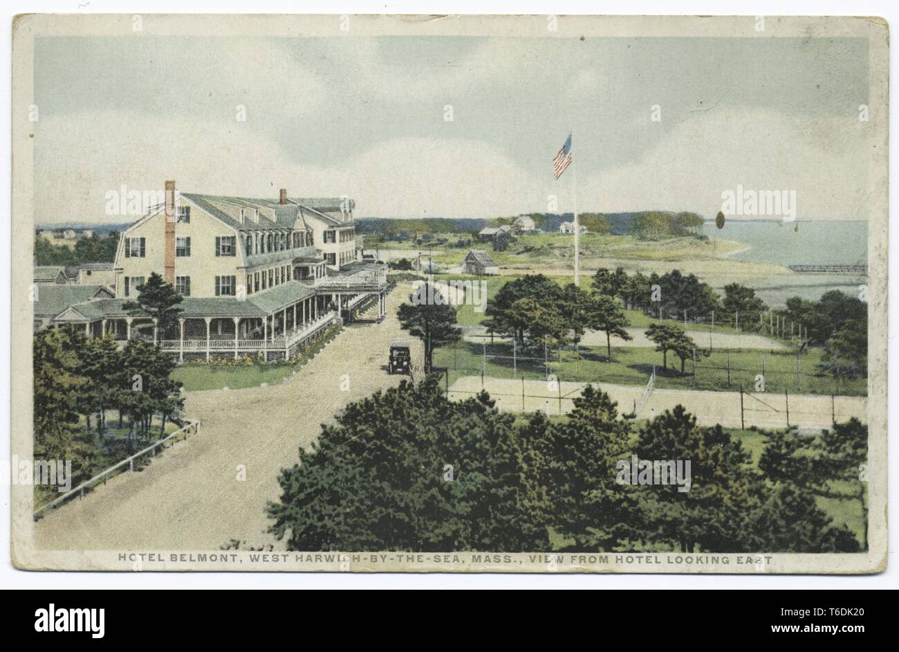 Detroit publishing company vintage postcard reproduction of the hotel ...