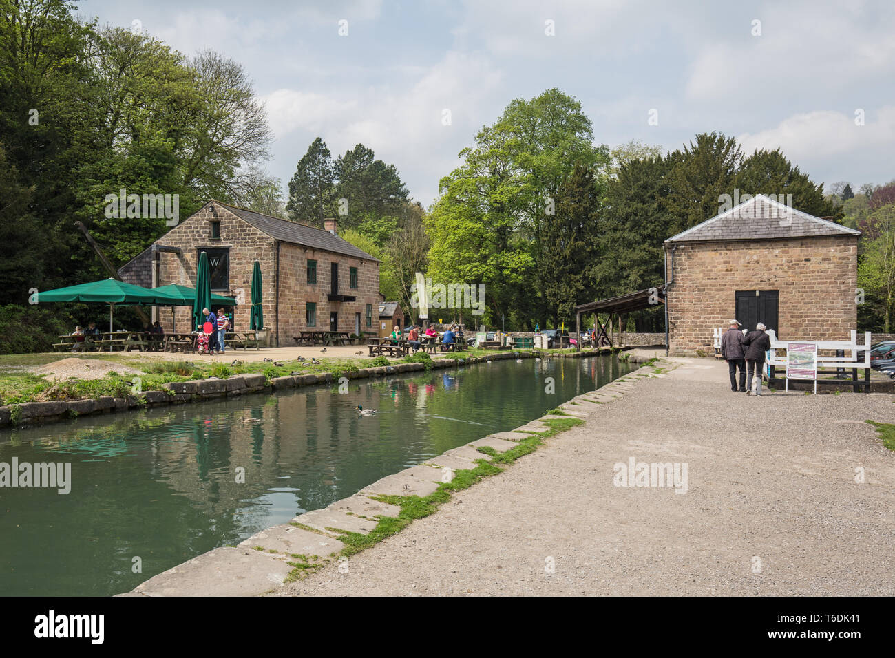 Cromford Canal, Derbyshire, UK Stock Photo - Alamy