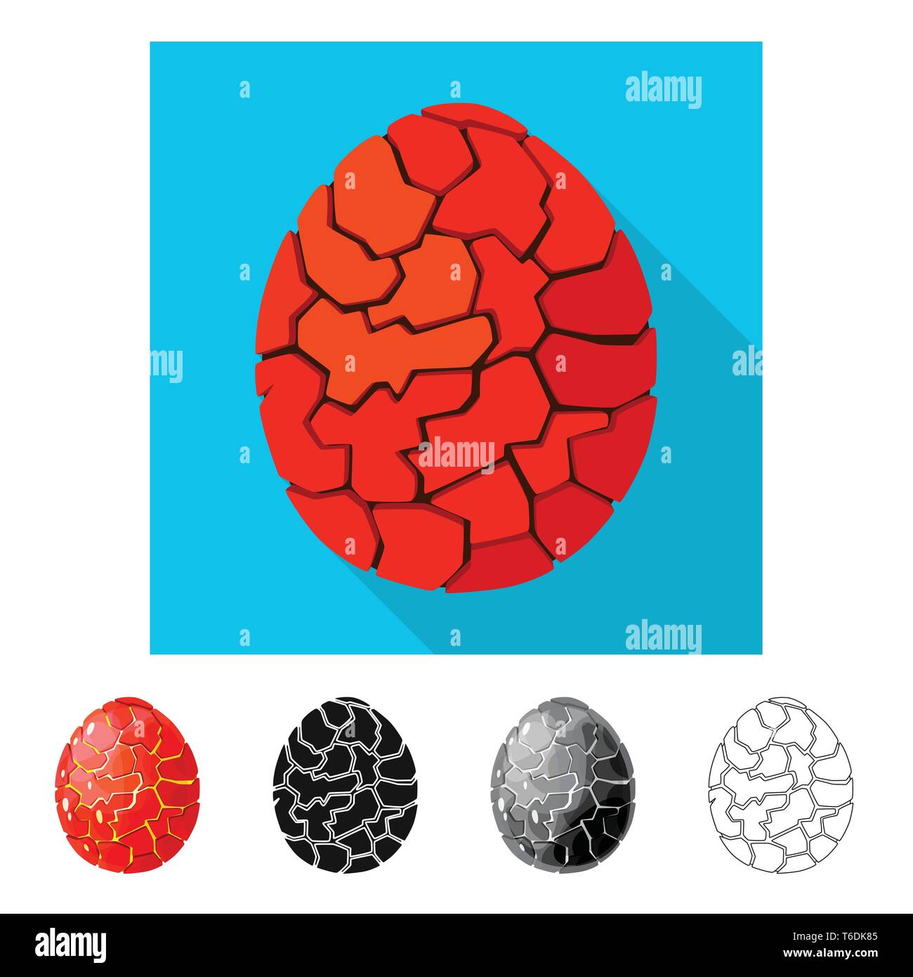 Lava red flash force Cut Out Stock Images & Pictures - Alamy
