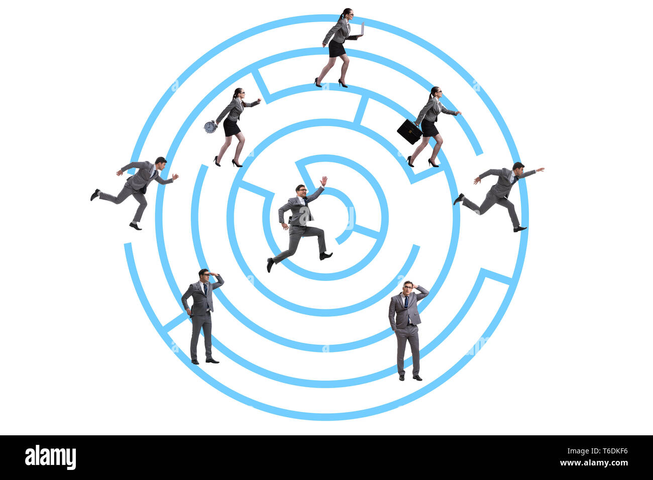 People uncertainty Cut Out Stock Images & Pictures - Alamy