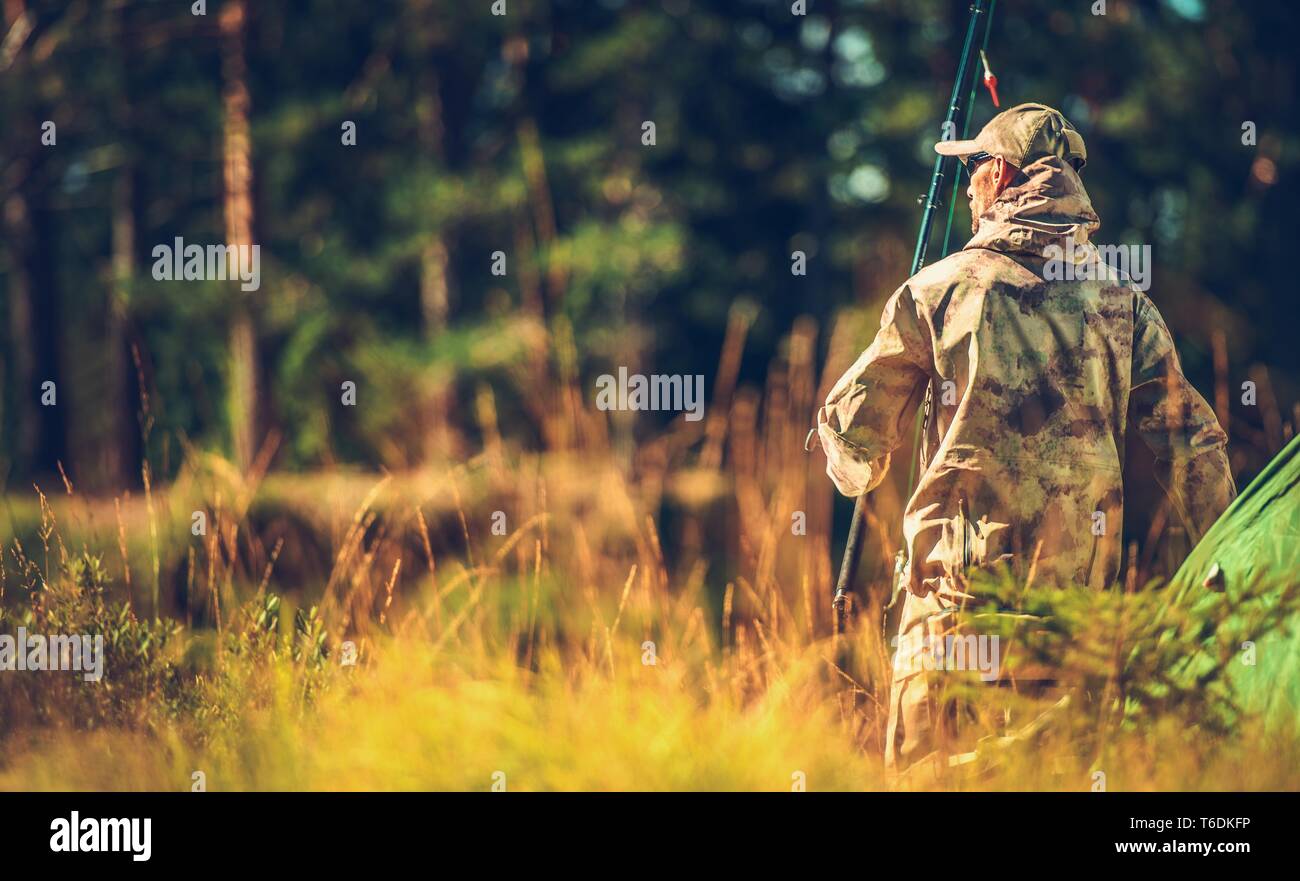 Rod in hand hi-res stock photography and images - Alamy